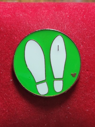 Disney Trading Pin, Goofy, Character Footprints, Hidden Mickey, 2007 a ...