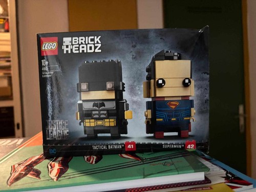 LEGO 41610 BrickHeadz DC Comics Super Heroes Tactical Batman & Superman ...