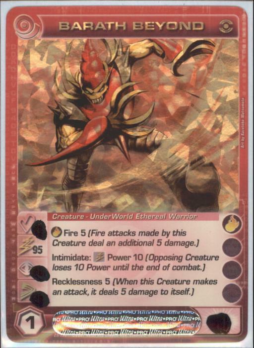 (CDP-029-2S-95) Barath Beyond (Strength 95) (SR) Chaotic Premium Pack ...
