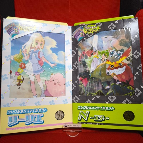Pokemon Card Game Battle Partners Collection File Set of 2 N Lillie SV ...