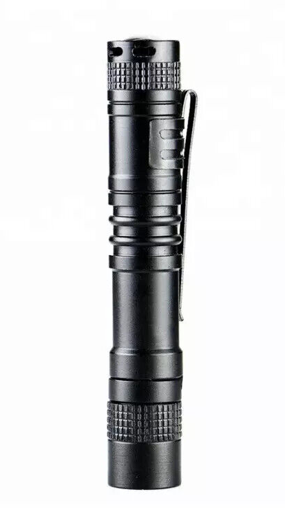 LED Pocket Pen Slim Flashlight Camping Lamp Super Bright Police ...