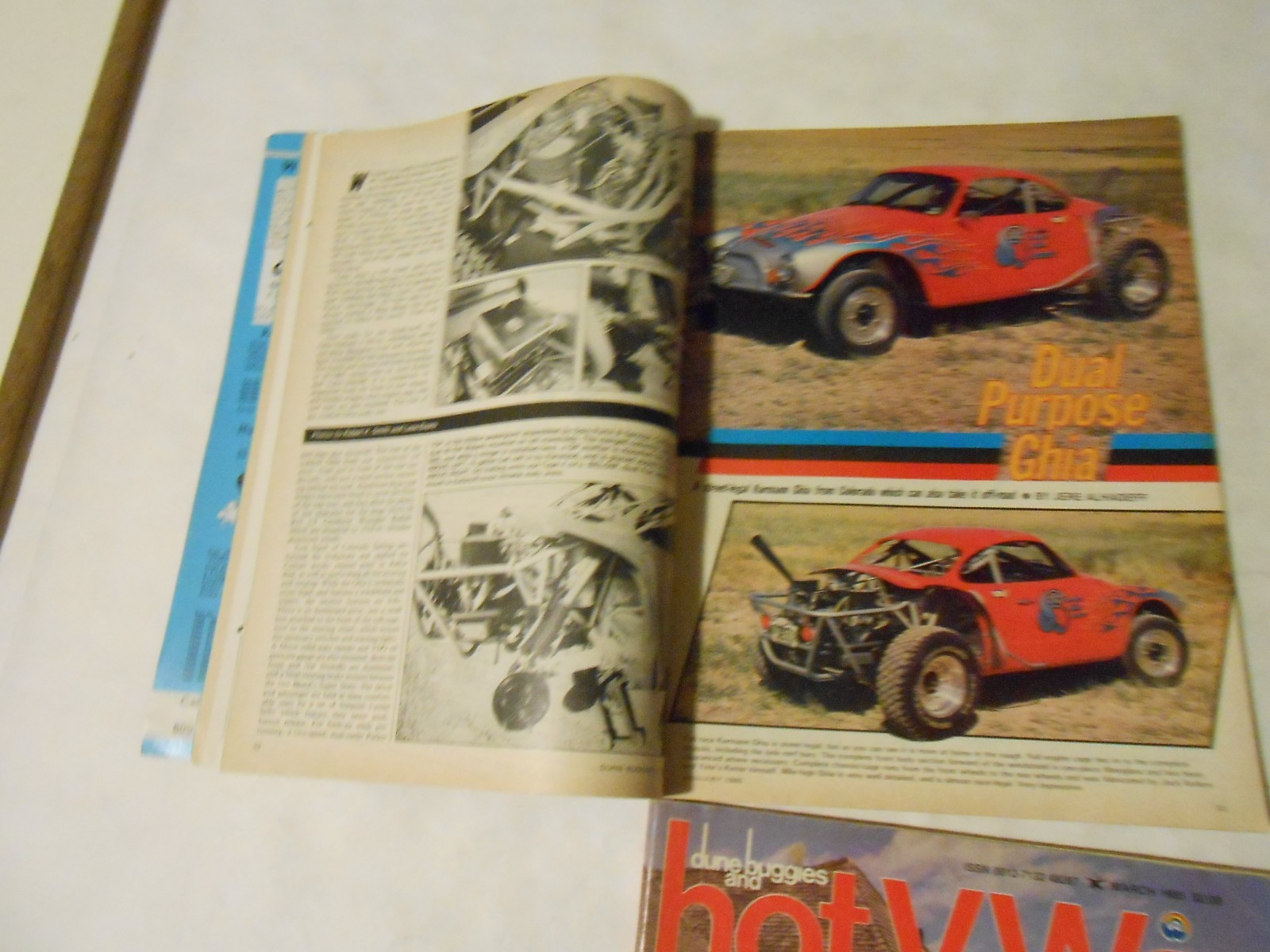 LOT OF 4 DUNE BUGGIES AND HOT VWS MAGAZINES STEREOS,TOM MCEWENS BUG ...