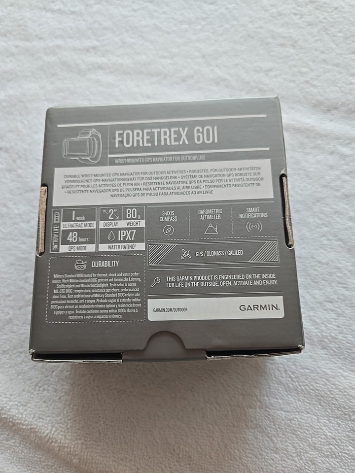 Garmin Foretrex 601 Wrist Mounted GPS Navigator New In Box | eBay