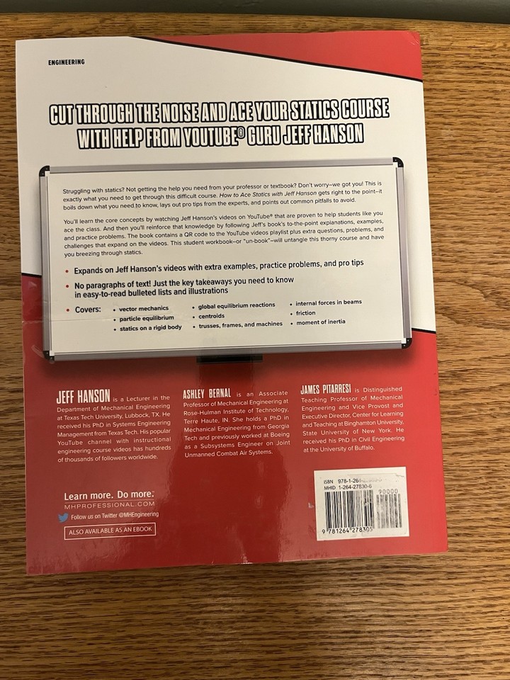 How to Ace Statics with Jeff Hanson by Ashley Bernal, Jeff Hanson and ...