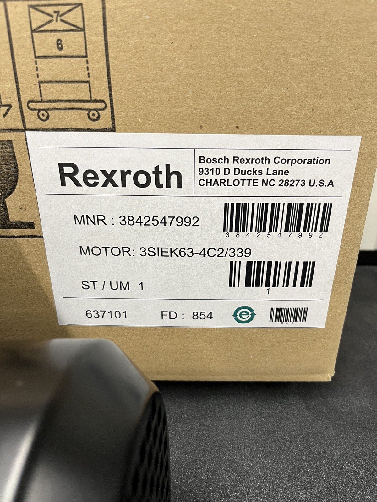 rexroth 3842547992 three-phase asynchronous motor 3842547992 for sale ...