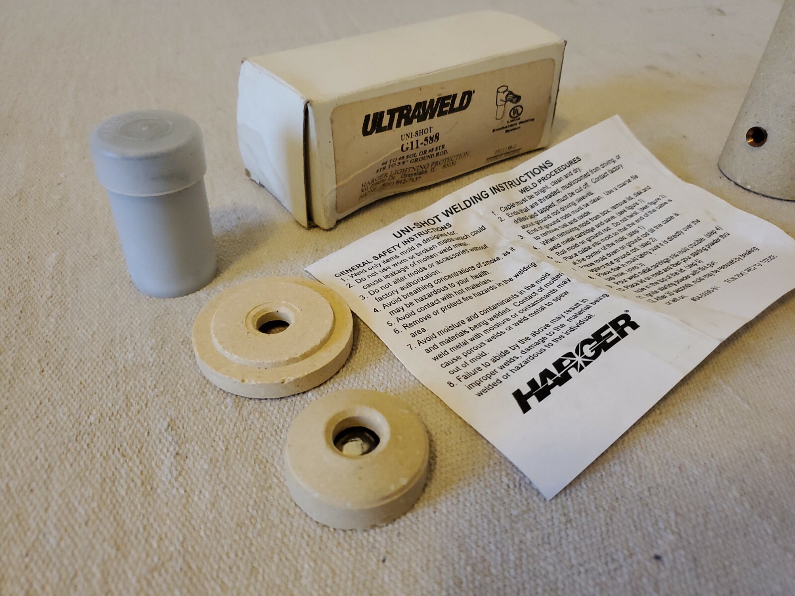 ULTRAWELD UNI-SHOT G11-588 HARGER 0511158-J for sale online | eBay