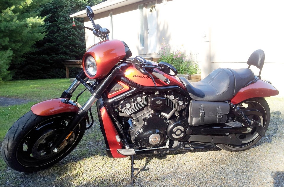 Harley V ROD Throw Under Seat Bags Saddlebags V-Rod VROD - VTU01 BAD&G ...