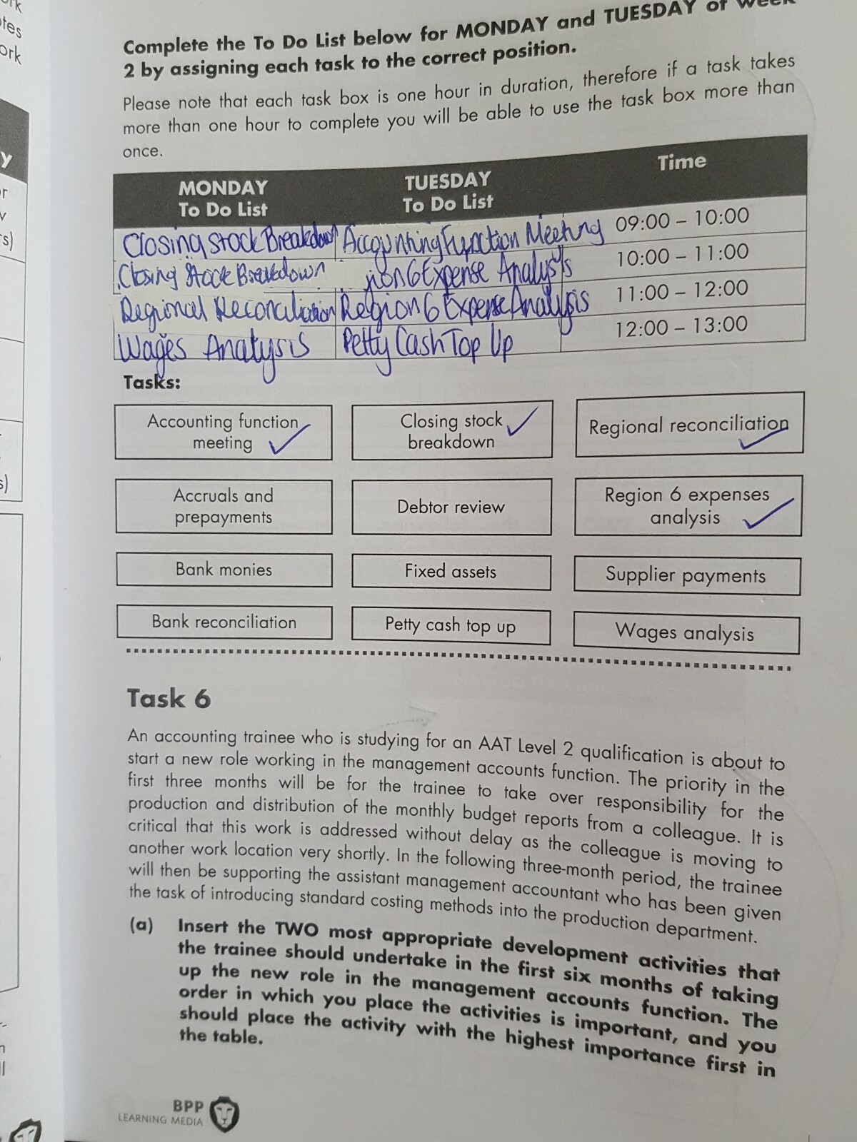 AAT Foundation Certificate in Accounting Level 2 Synoptic Assessment ...