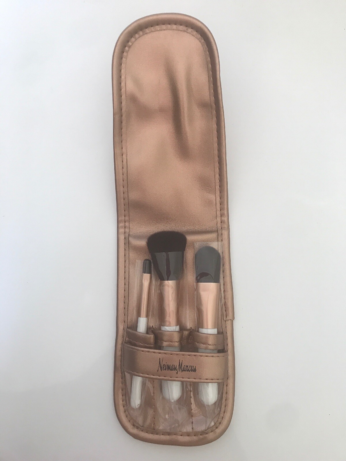 Neiman Marcus INCIRCLE Three Piece Rose Gold Brush Set NEW In Box. | eBay
