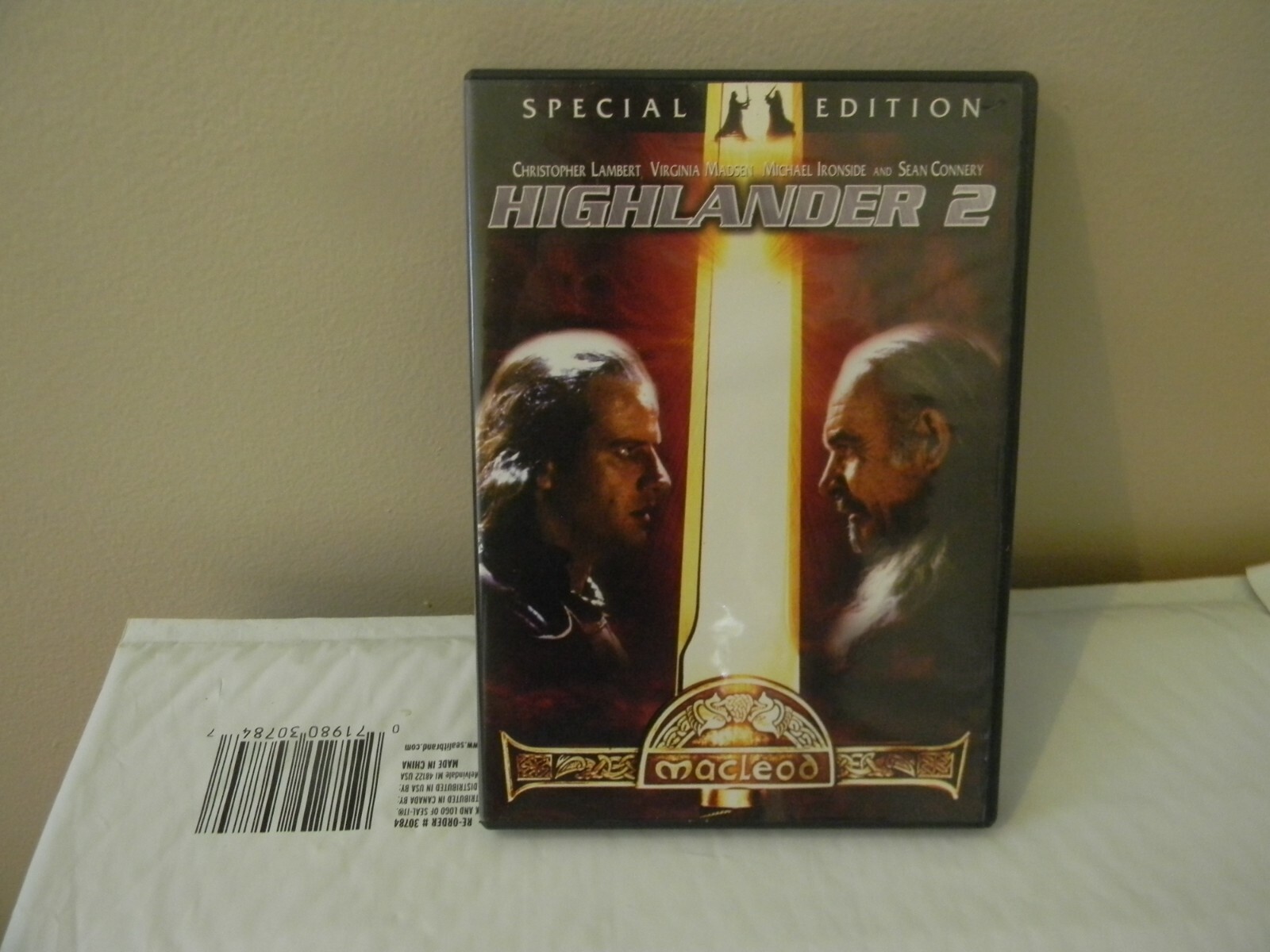 Highlander 2 DVD Special Edition Christopher Lambert Sean Connery for ...
