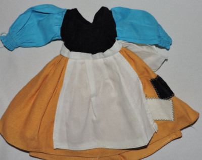 Vintage 1970s Tagged Poor Cinderella Apron Dress For 16" Nancy Doll ...