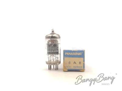 Vintage Panasonic 8A8/PCF80 VHF 1950s Triode Pentode TV Audio Vacuum ...