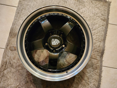 KINESIS K58 AUTHENTIC 18" WHEEL TIRE & CENTER CAP SET FOR PORSCHE 996 ...