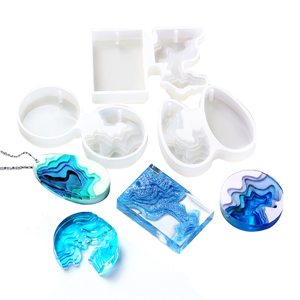 Resin Jewelry Molds EEEkit 229pcs DIY Jewelry & Keychain Making Resin