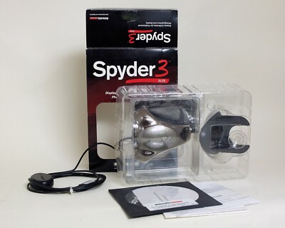 Datacolor Spyder 3 Elite Calibration Spyder 3 Open Box 875720000698| eBay
