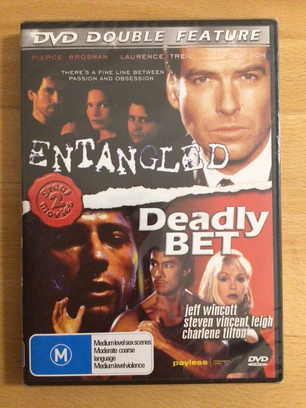 ENTANGLED / DEADLY BET DVD Region ALL New & Sealed + Free Postage | eBay