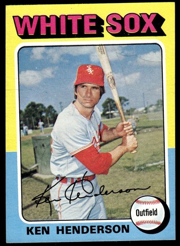 1975 Topps Ken Henderson Chicago White Sox #59 | eBay