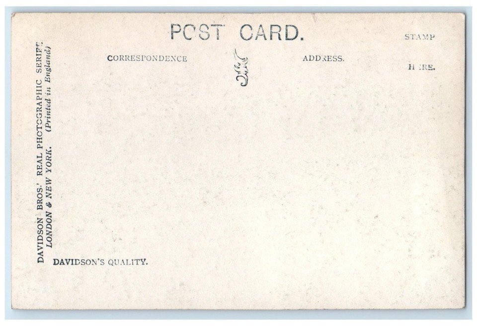 c1920's Ben Nevis and Nevis Bridge Munro Scotland Unposted RPPC Photo ...