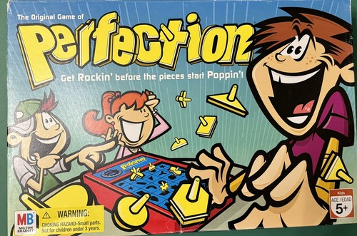 The Original Game of PERFECTION 2006 Milton Bradley 100% Complete WORKS ...
