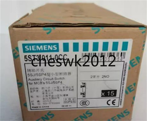 1PCS NEW IN BOX SIEMENS auxiliary switch 5ST3011-0CC | eBay