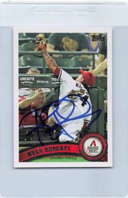 2011 Topps #US237 Ryan Roberts Diamondbacks Signed Auto *F7331 | eBay