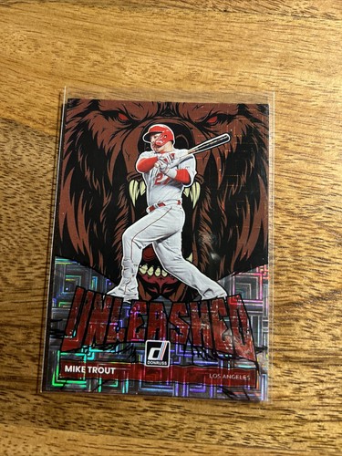 2022 Panini Donruss Mike Trout Unleashed Vector Parallel #UL-3 LA ...