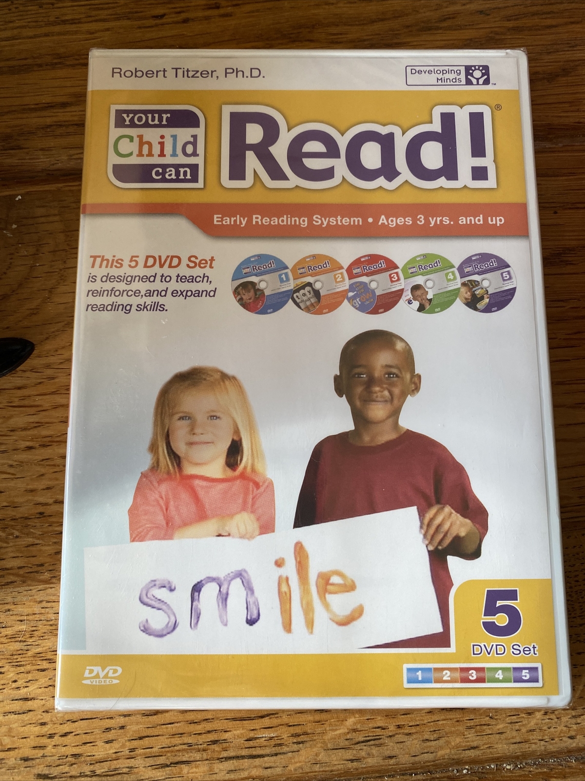 YOUR CHILD CAN READ ! Early Reading System 5 Disc Set DVD- New Sealed ...