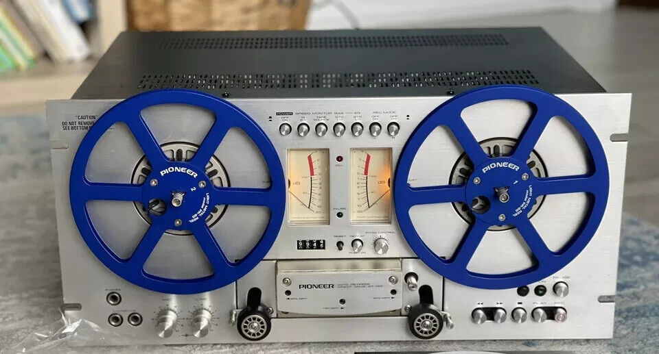 7 Inch Metal Reels Aluminum Pair For Pioneer Reel To Reel Deck RT-707 ...