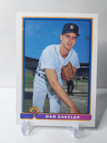 1991 Bowman Baseball #144 Dan Gakeler RC Detroit Tigers | eBay