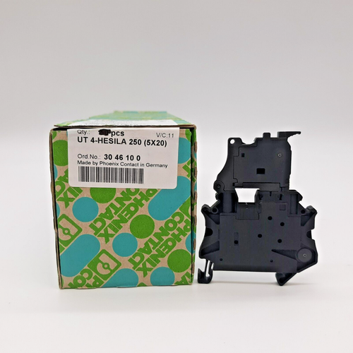 Phoenix Contact UT4-HESILA250(5X20) Terminal Block Box of 37 | eBay