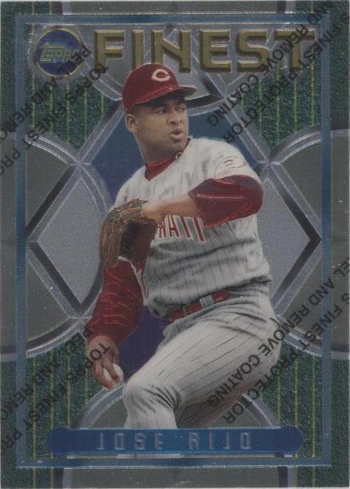 1995 Topps Finest - Jose Rijo #35 for sale online | eBay