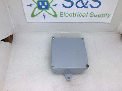Cantex 513375 4" x 4" x 2" PVC Junction Box All-Weather Rated | eBay