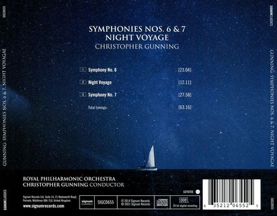 CHRISTOPHER GUNNING SYMPHONIES 6 7 NIGHT V NEW CD 635212065525| eBay