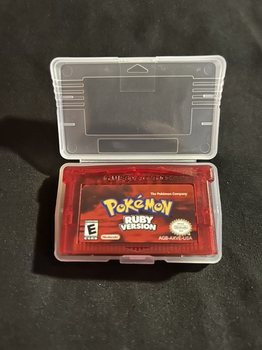 Pokémon Ruby Version GBA (Game Boy Advance) Cartridge Only *Tested ...