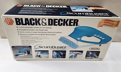 Black & Decker ScumBuster Cordless Wet Scrubber S300 | eBay
