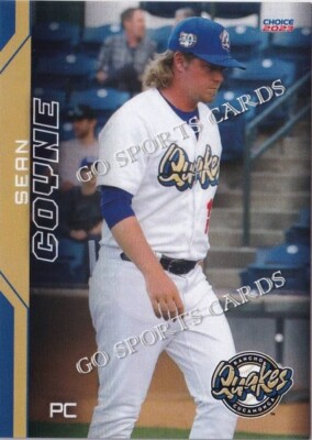 2023 Rancho Cucamonga Quakes Sean Coyne Los Angeles Dodgers PC Minor ...