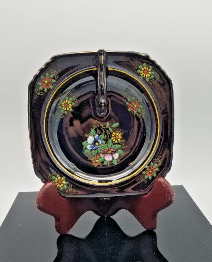 MCM Lemon Wedge Caddy Dish Hand Painted Made In Japan | eBay UK