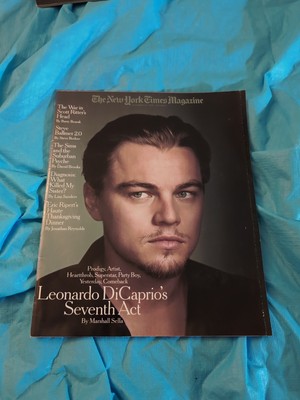 Leo Leonardo Di Caprio DiCaprio The New York Times Magazine November 24 ...