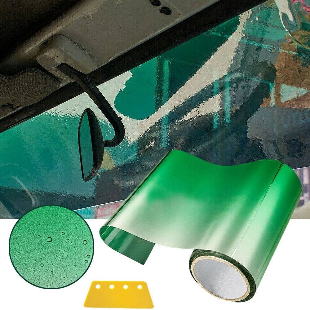 150cm Green Sun Visor Strip Tint Film Car Front Windshield UV Banner ...
