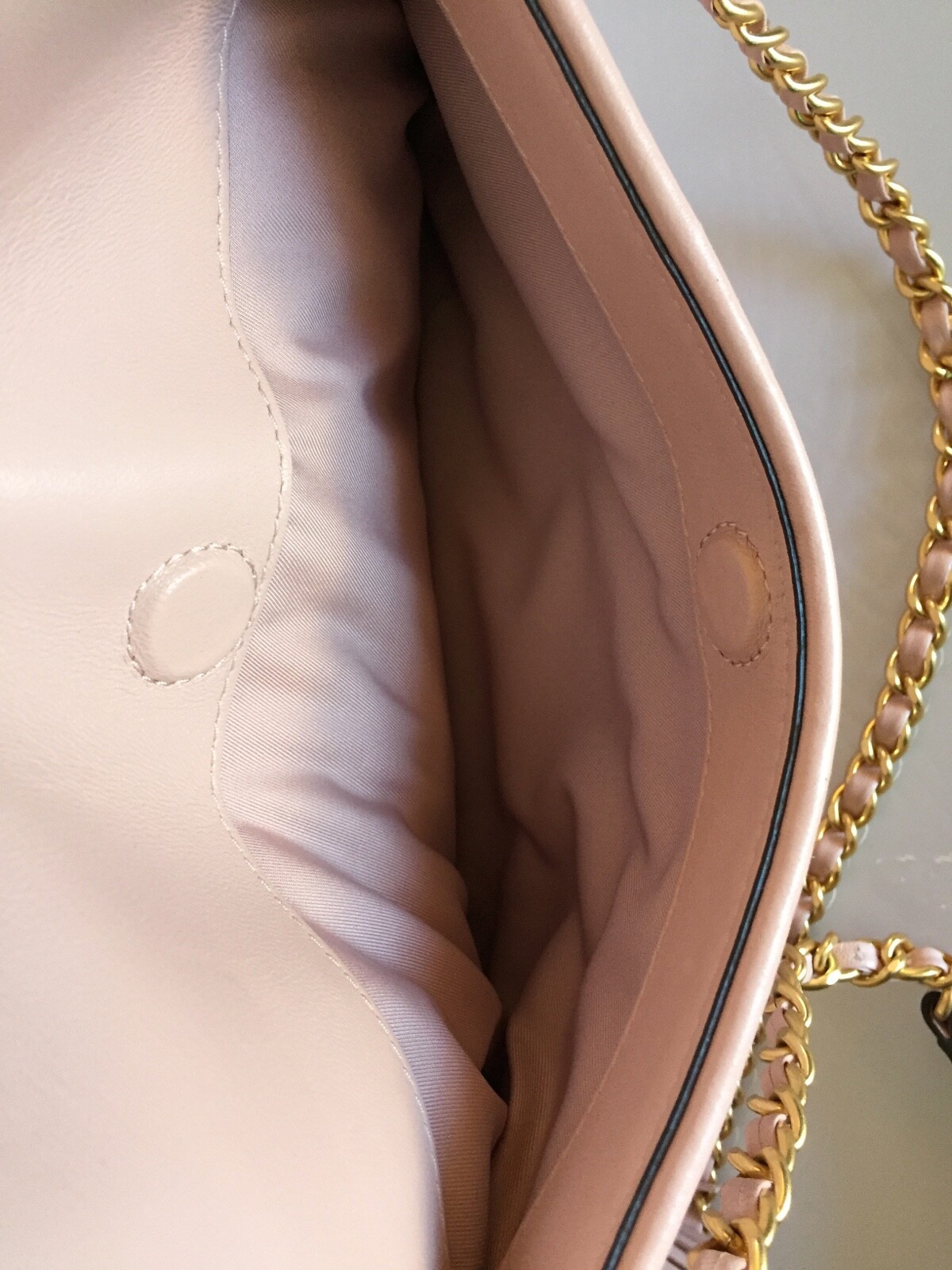 TORY BURCH Fleming Shell Pink Leather Convertible Sho… - Gem