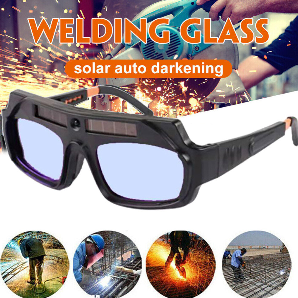 Solar Powered Sunglasses SOLAR POWERED AUTOMATIC DARKENING WELDING