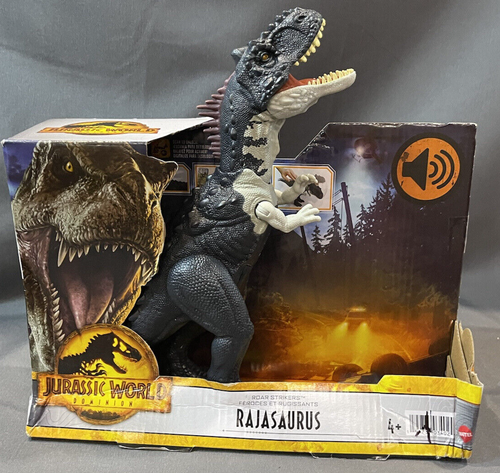 Jurassic World Dominion Roar Strikers Rajasaurus Mattel Dinosaur Figure ...