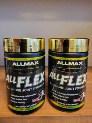 AllMax AllFlex Lot of 2, 120 Capsules | eBay