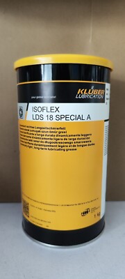 KLUBER Lubrication ISOFLEX LDS 18 SPECIAL A Grease 1Kg New Packing free ...