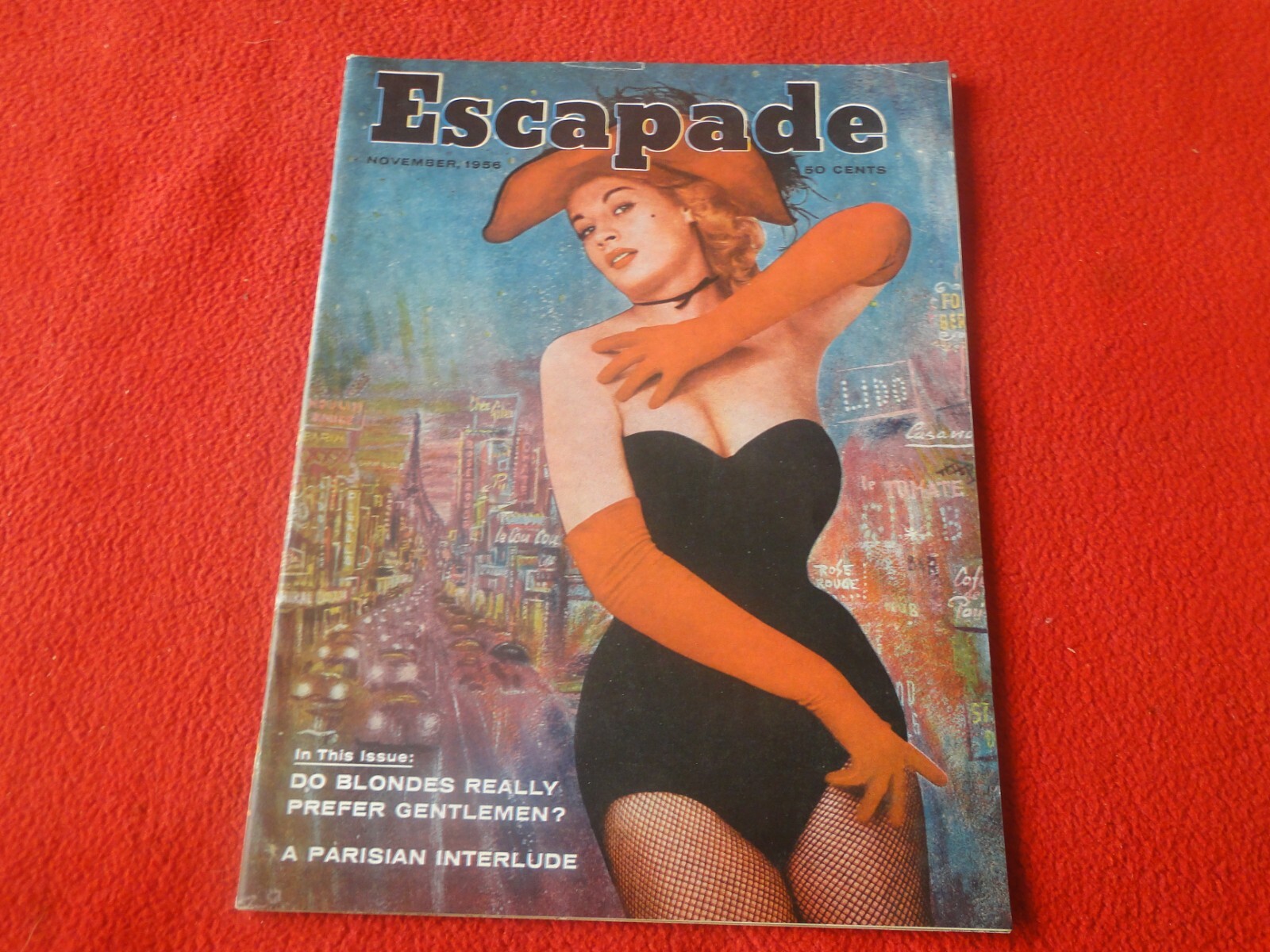 Vintage Erotic Sexy Pin Up Magazine Escapade Nov. 1956 P5 | eBay