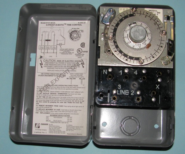 Paragon 8041-00 Defrost Control 120v 6 Cycles 12z385 for sale online | eBay
