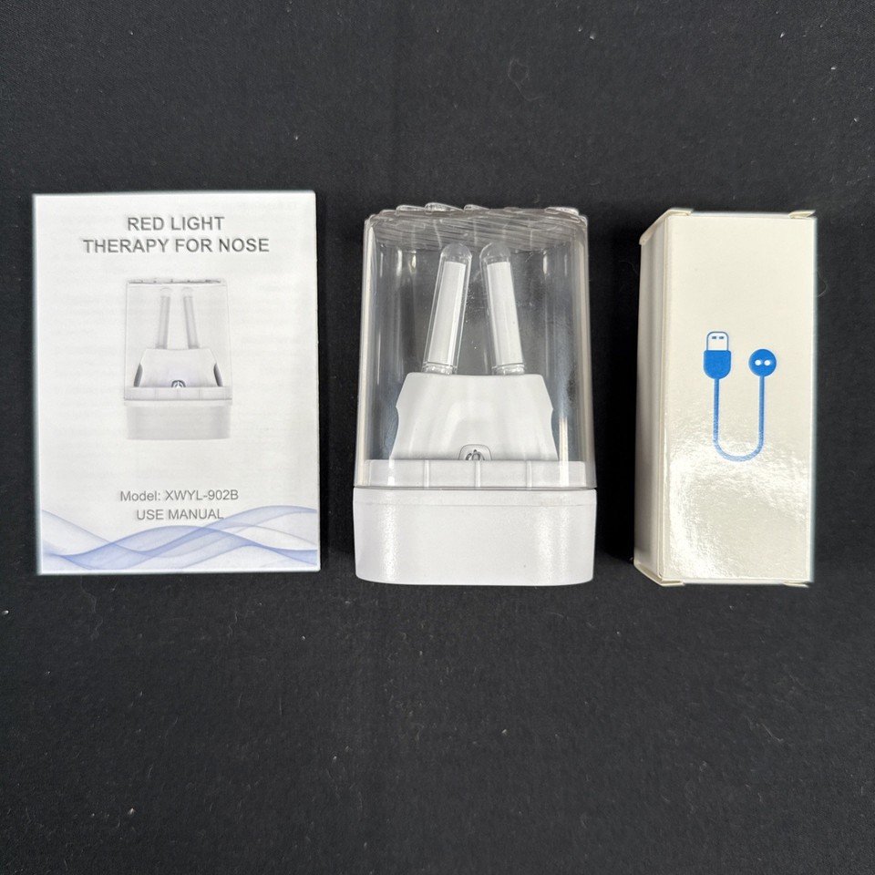 Red Light Therapy Nose Device - 630nm Sinus Relief Nasal Irrigator Drug ...