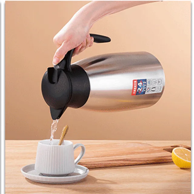 Large Thermal Flask for Family Stainless Steel Tea/Coffee Pot Hot Water ...