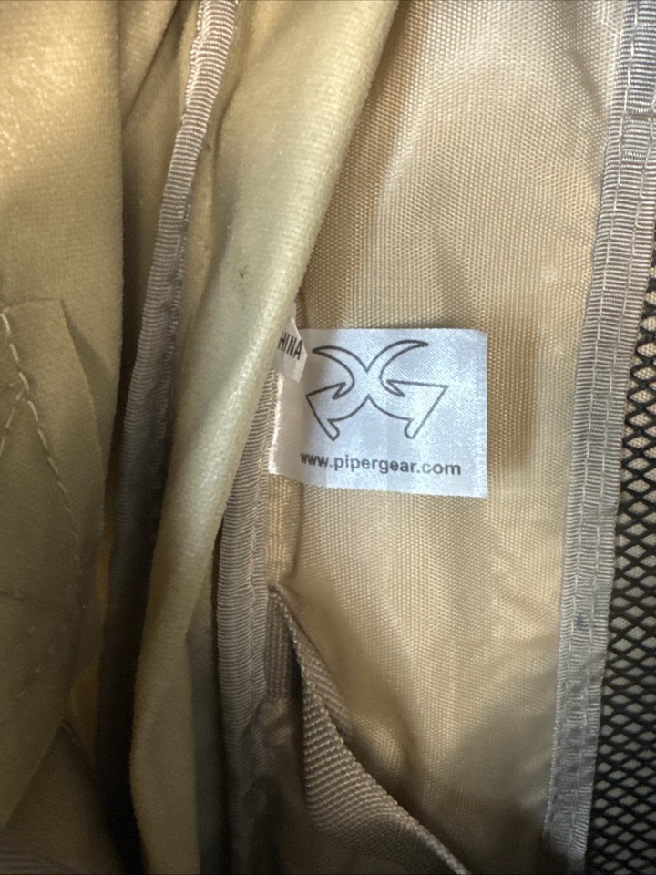Piper Gear Military Grade Backpack Large Tactical Tan Internal Frame ...