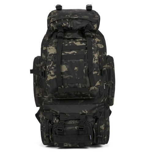 100L Camping Hiking Backpack Molle Rucksack Military Camping ...